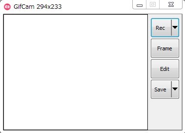 GifCam インストール不要のアニメーションgif作成フリーソフト | 〜備忘録〜